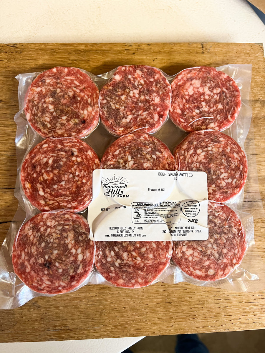 Breakfast Sausage Patties – Thousand Hills Family Farm